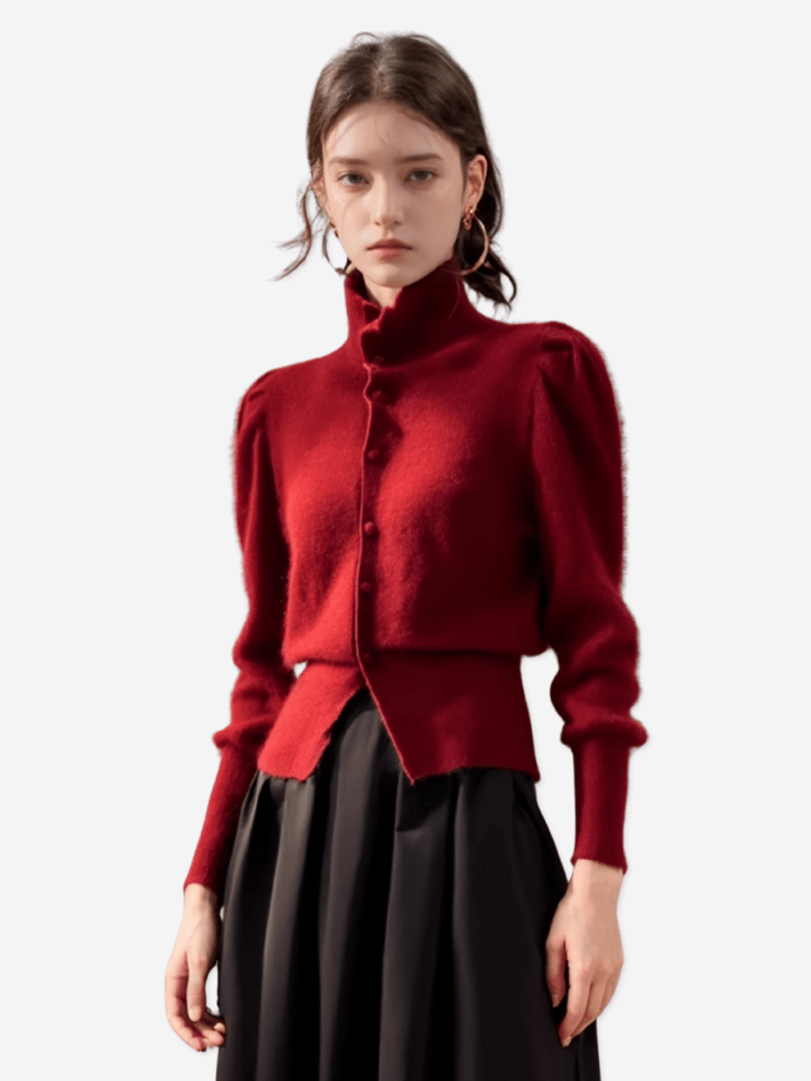 ハイネックゴルフニット CH750 - Chamule